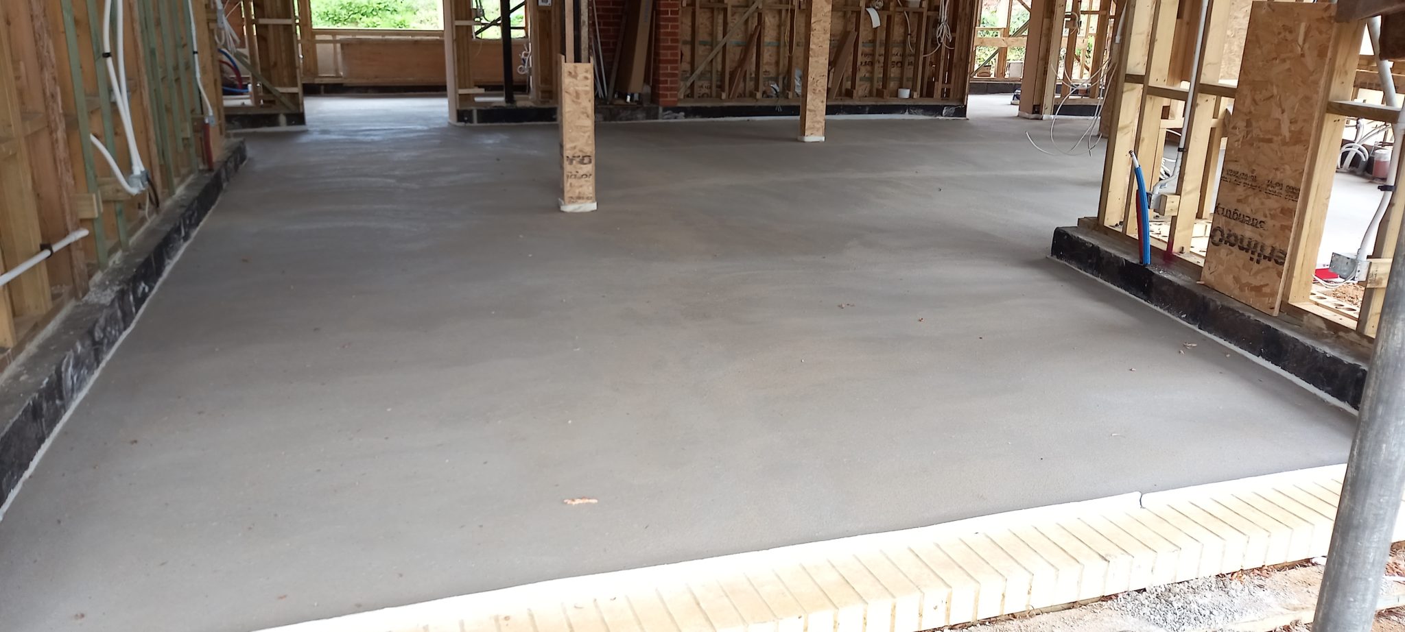 New Build Eco Home Mix and Lay - The Limecrete Company